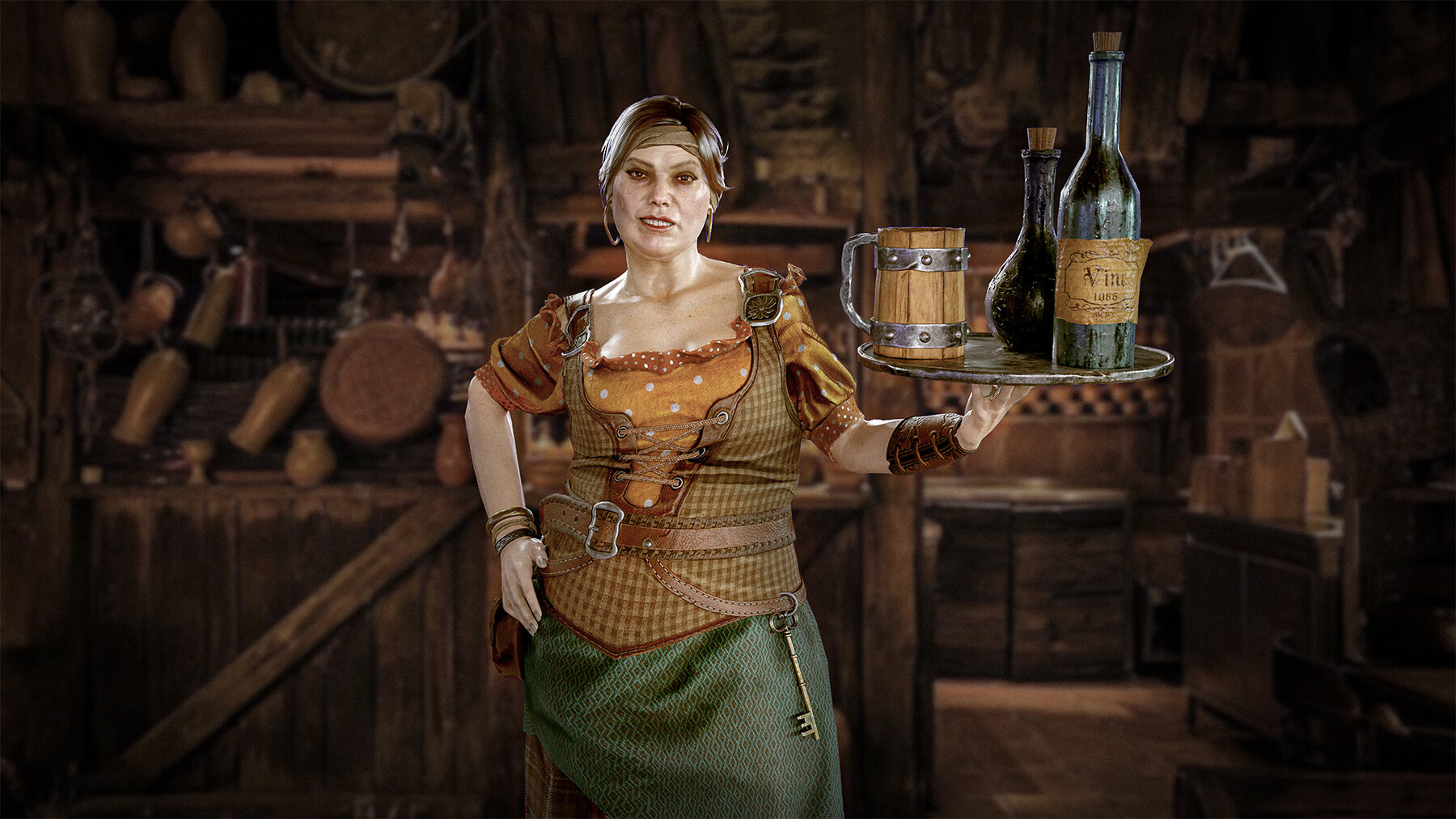 ArtStation - Barmaid | Game Assets