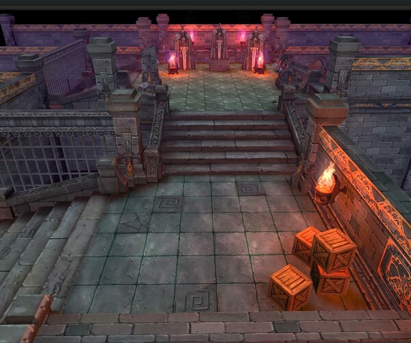 ArtStation - Casual RPG Environment 01 | Game Assets