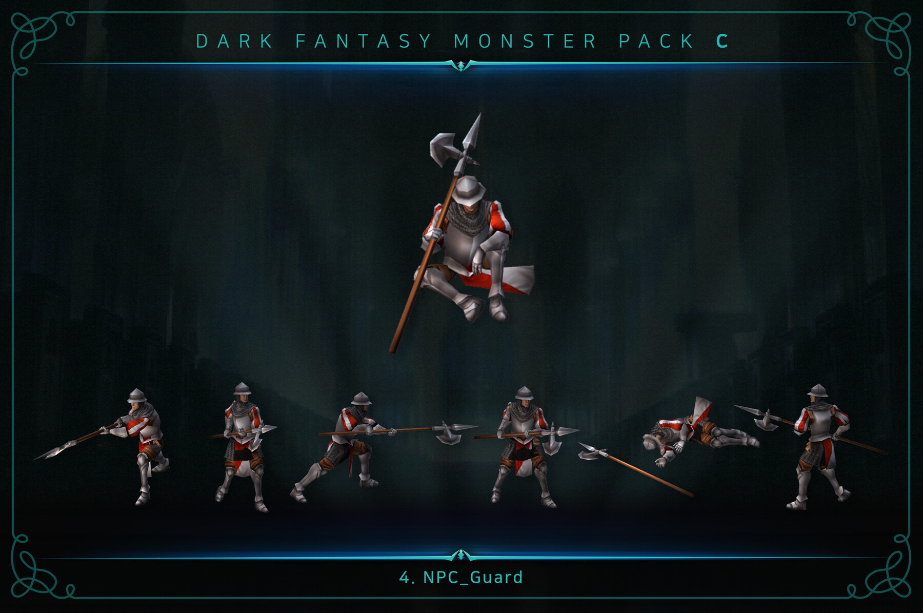 ArtStation - Dark Fantasy Monster Pack C | Resources