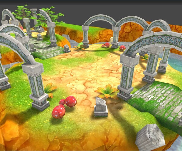 ArtStation - Casual RPG Environment 05 | Game Assets