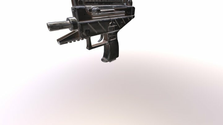 ArtStation - low poly gun | Game Assets
