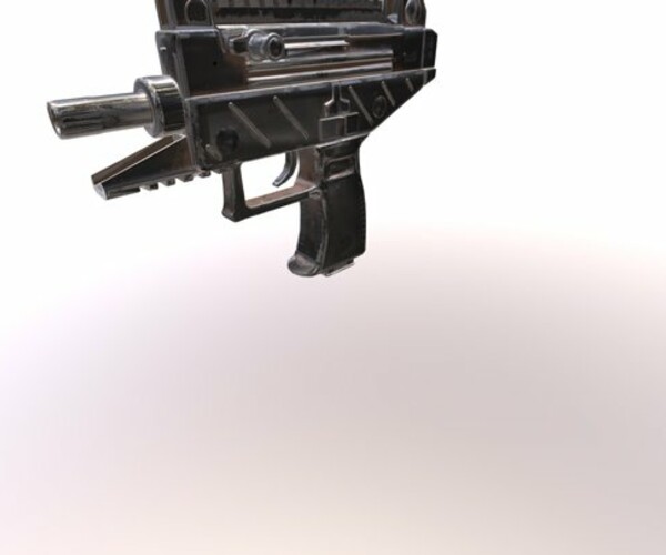 ArtStation - low poly gun | Game Assets