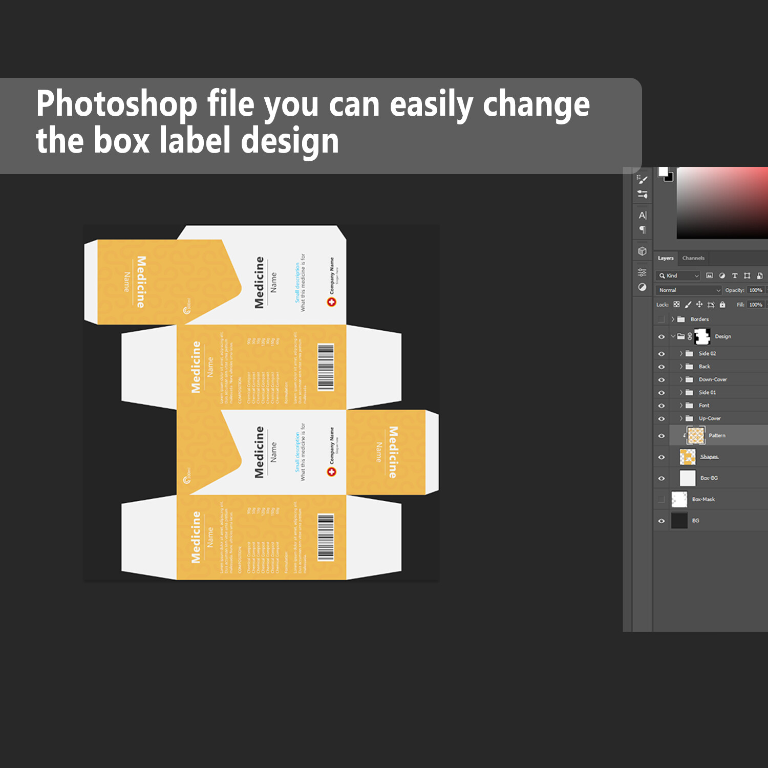 ArtStation - Medicine 3D Model - Flask and Box | Resources