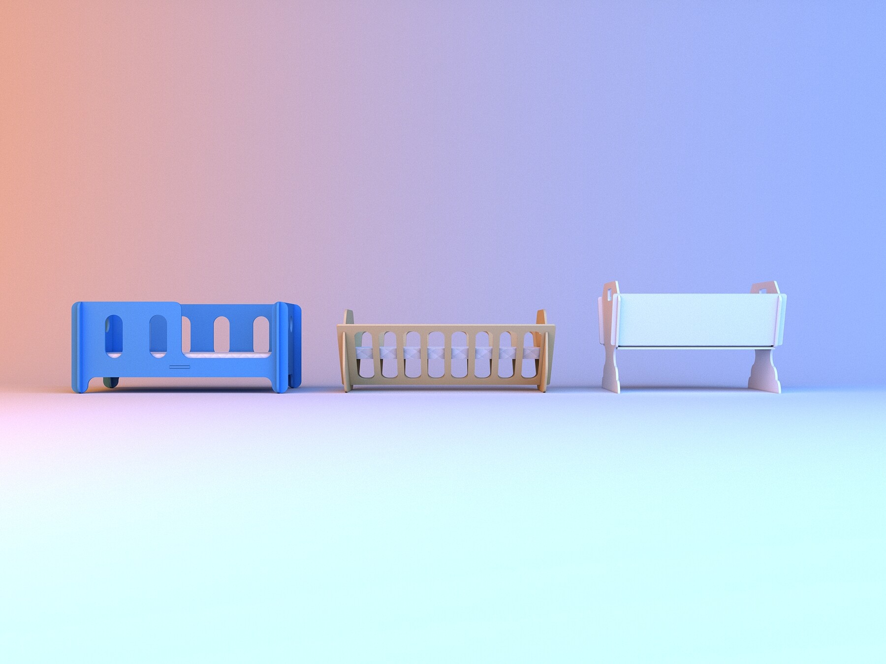 ArtStation - Handmade baby beds | Game Assets