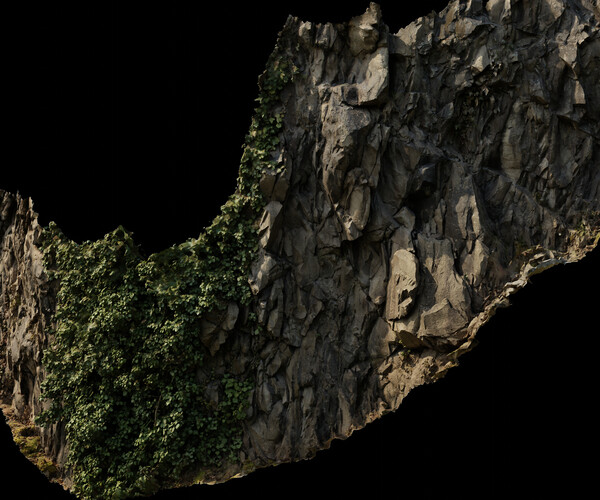 ArtStation - Realistic Cliff Face & Rock Asset Pack | Resources