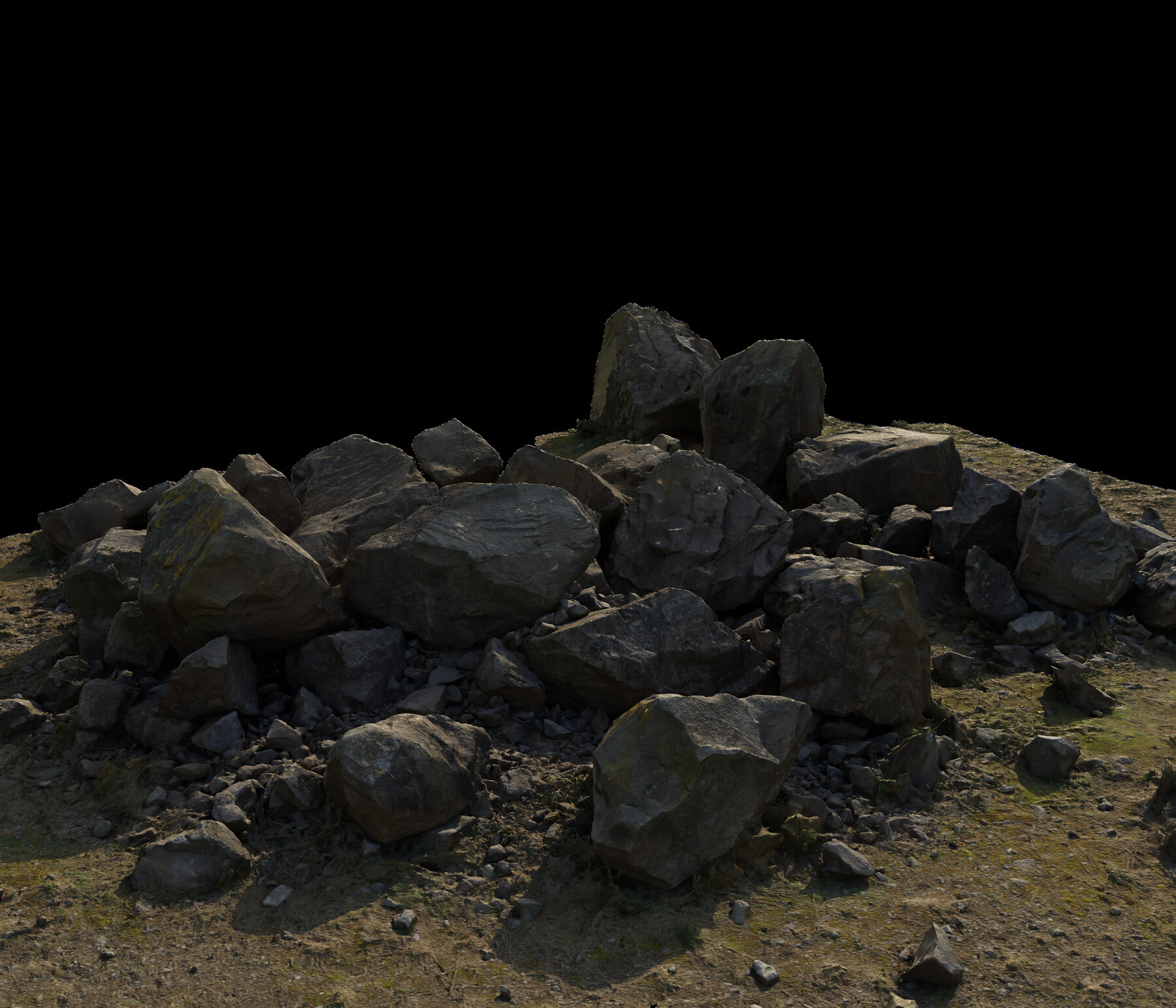 ArtStation - Realistic Cliff Face & Rock Asset Pack | Resources