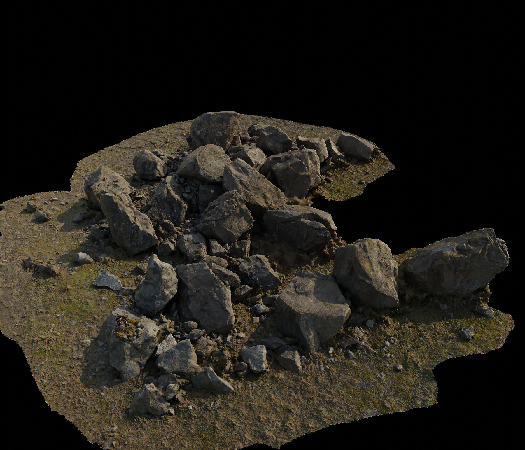 ArtStation - Realistic Cliff Face & Rock Asset Pack | Resources