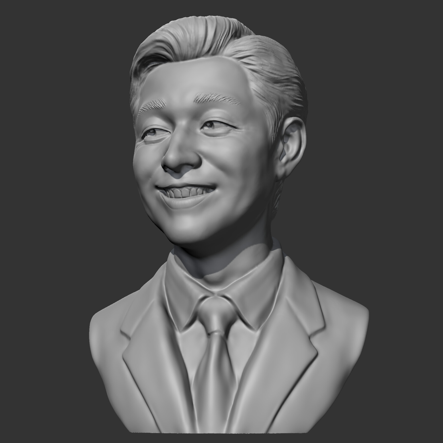 ArtStation - Salesman bust 3D print model | Resources
