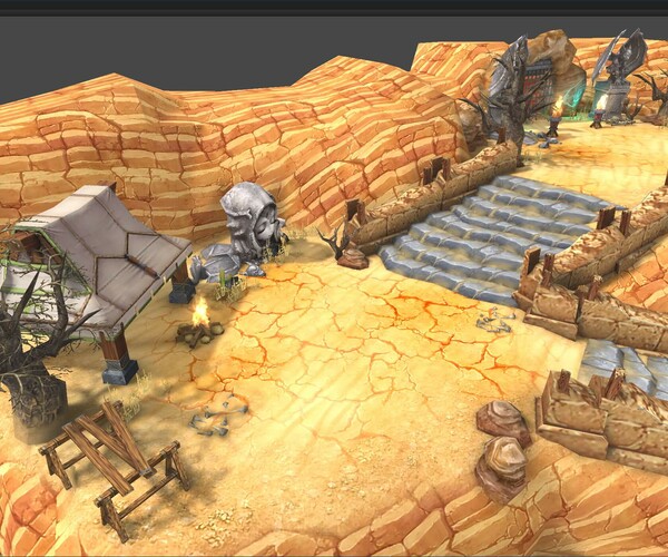 ArtStation - Casual RPG Environment 07 | Game Assets