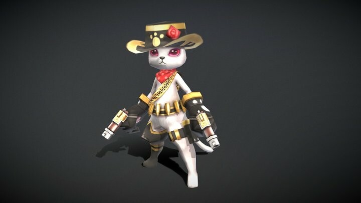 ArtStation - Casual RPG Monster - 13 Felis | Game Assets