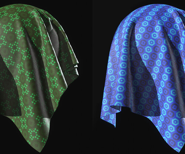 ArtStation - 10 Basic Fabric Pattern | Resources