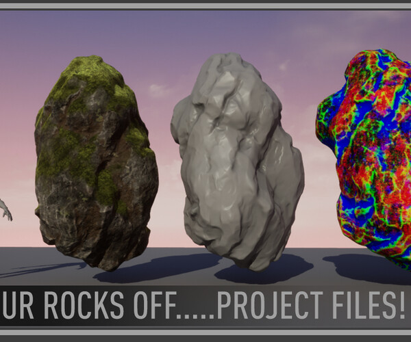 ArtStation - UE Rock Shader | Tutorials
