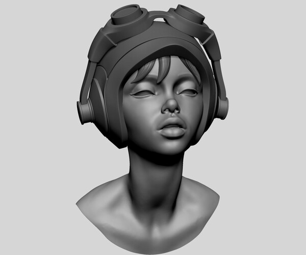 ArtStation - Stylized Female Head Bundle | Resources