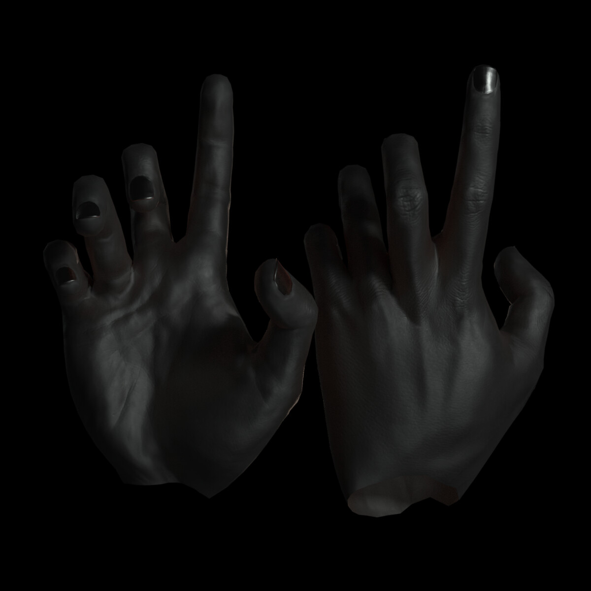 ArtStation - Realistic Hand VR Low poly model | Game Assets