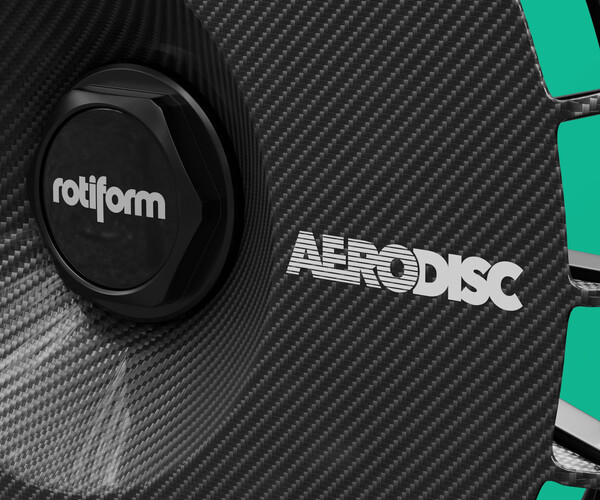 ArtStation - Rotiform Aerodisc Turbofan Rim/Wheel 3D Model + Designs ...