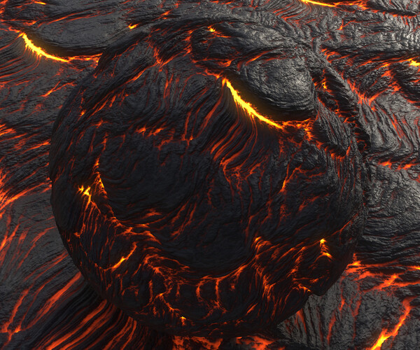 ArtStation - Lava (001) - Substance Designer Material | Resources