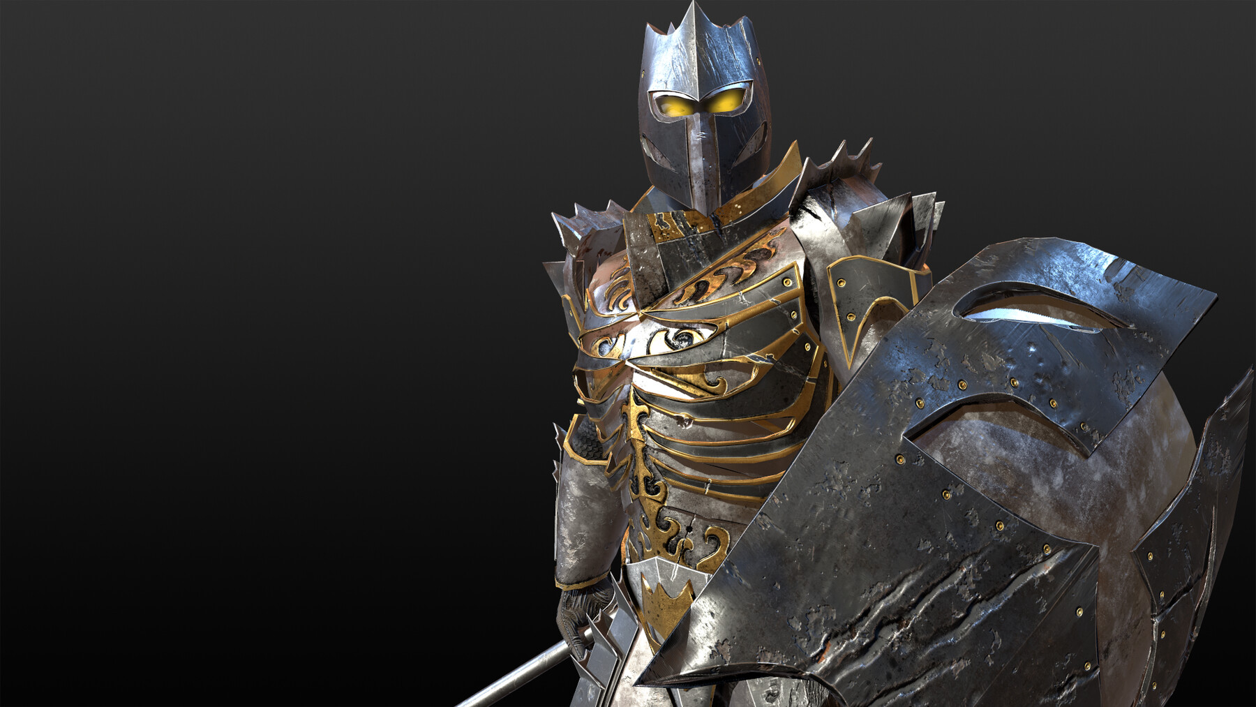 ArtStation - Knight of pain2 | Game Assets