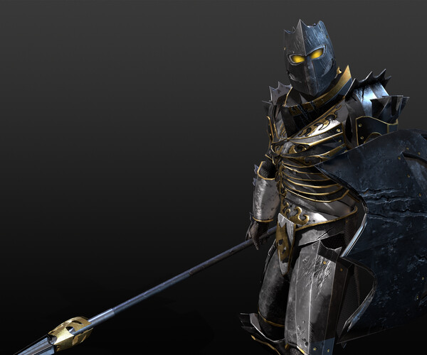 ArtStation - Knight of pain2 | Game Assets