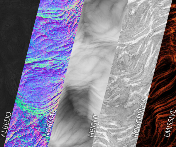 ArtStation - Lava (001) - Substance Designer Material | Resources