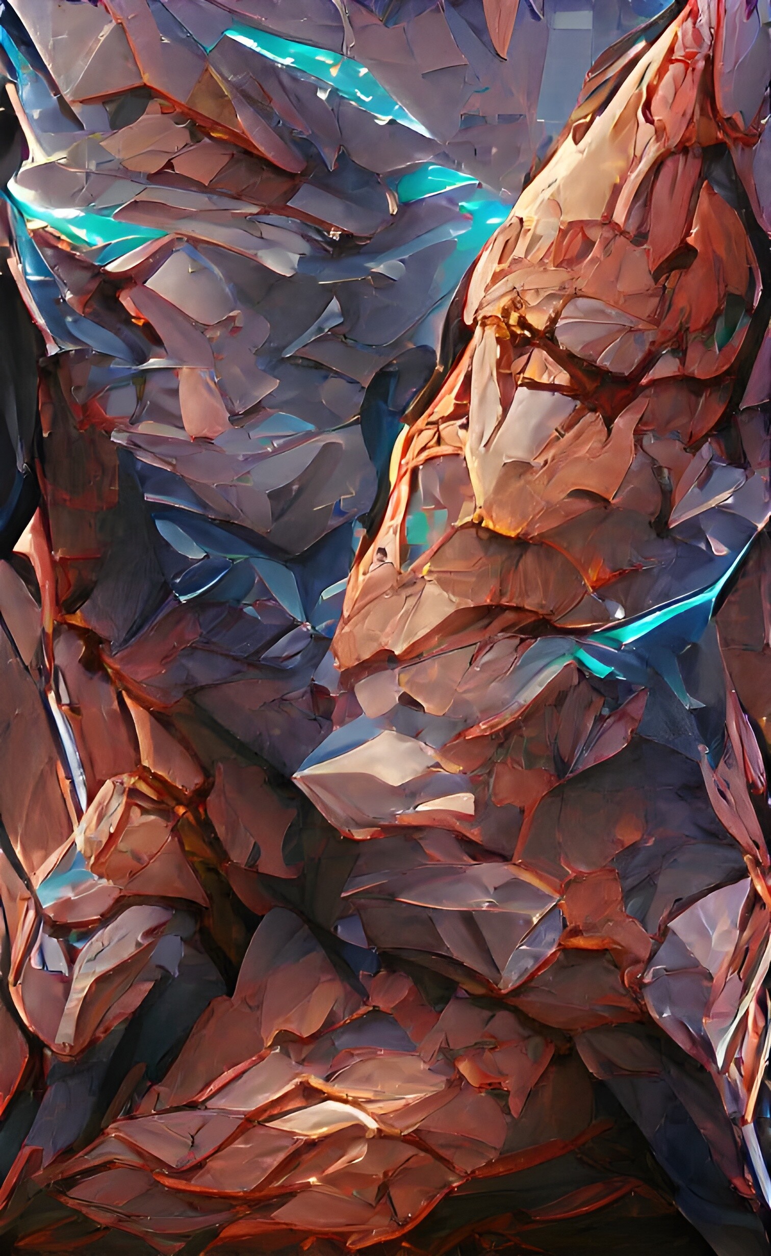 ArtStation - Rock Shard Big 250 Texture Pack | Artworks