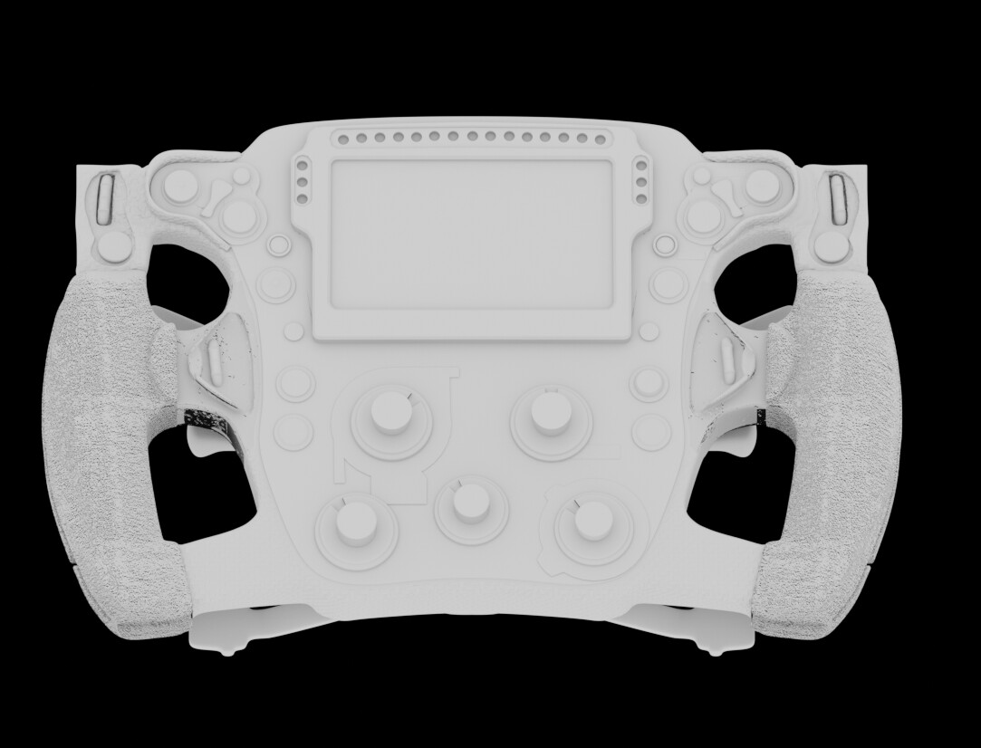 ArtStation - Racing Steering Wheel | Game Assets