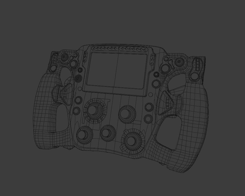 ArtStation - Racing Steering Wheel | Game Assets