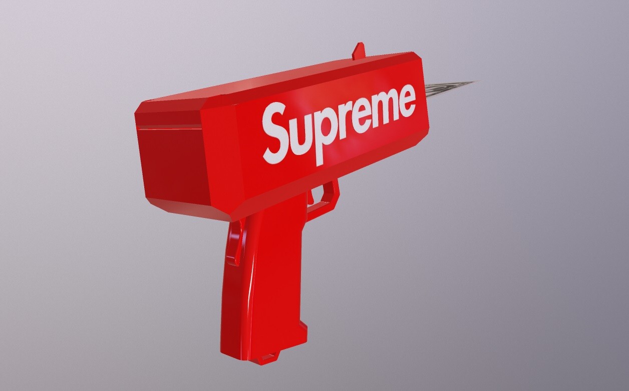 ArtStation - SUPREME CASH PISTOL low-poly | Resources