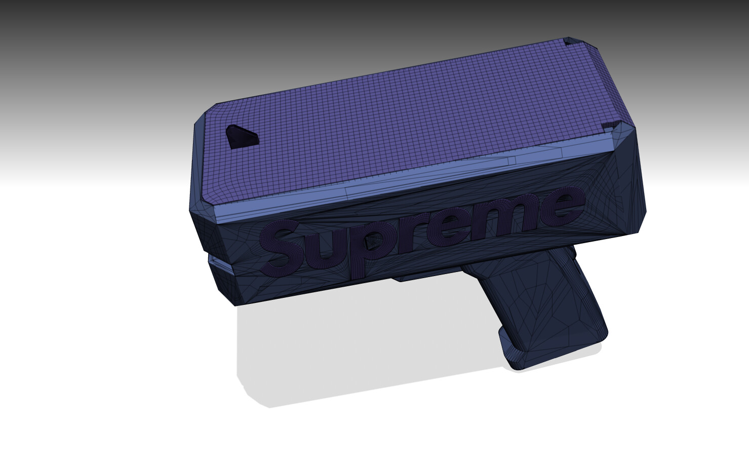 ArtStation - SUPREME CASH PISTOL low-poly | Resources