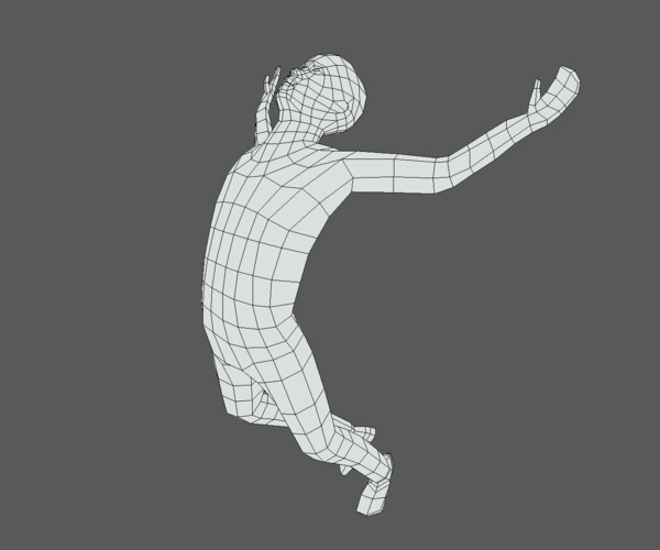 ArtStation - Low Poly Falling Kid | Resources
