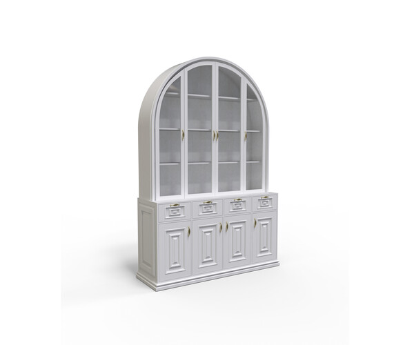 ArtStation - Buffet Hatch Cabinet Low-poly 3D model | Resources