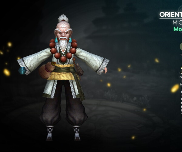 ArtStation - Oriental Fantasy Monster - Tao | Game Assets