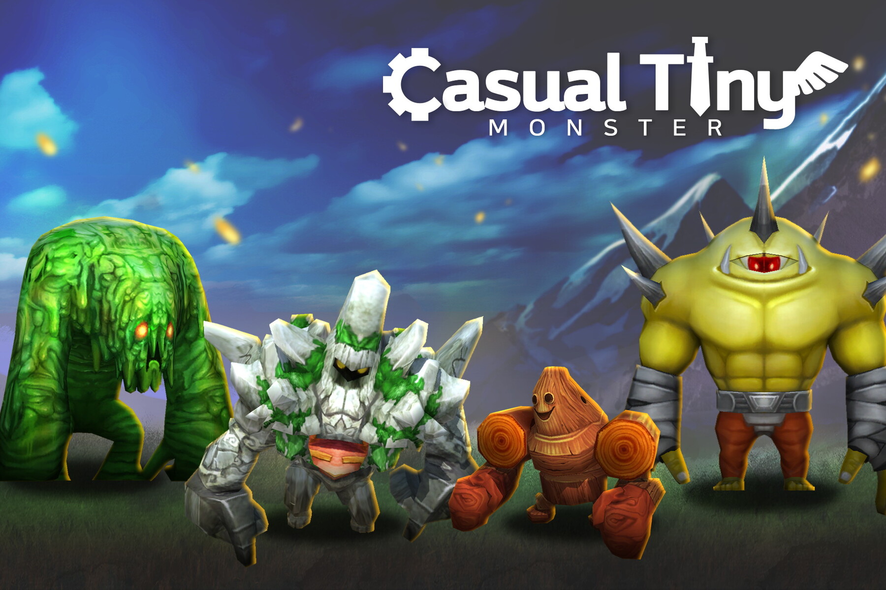 ArtStation - Casual Tiny Monster - Collection Pack 2 | Game Assets