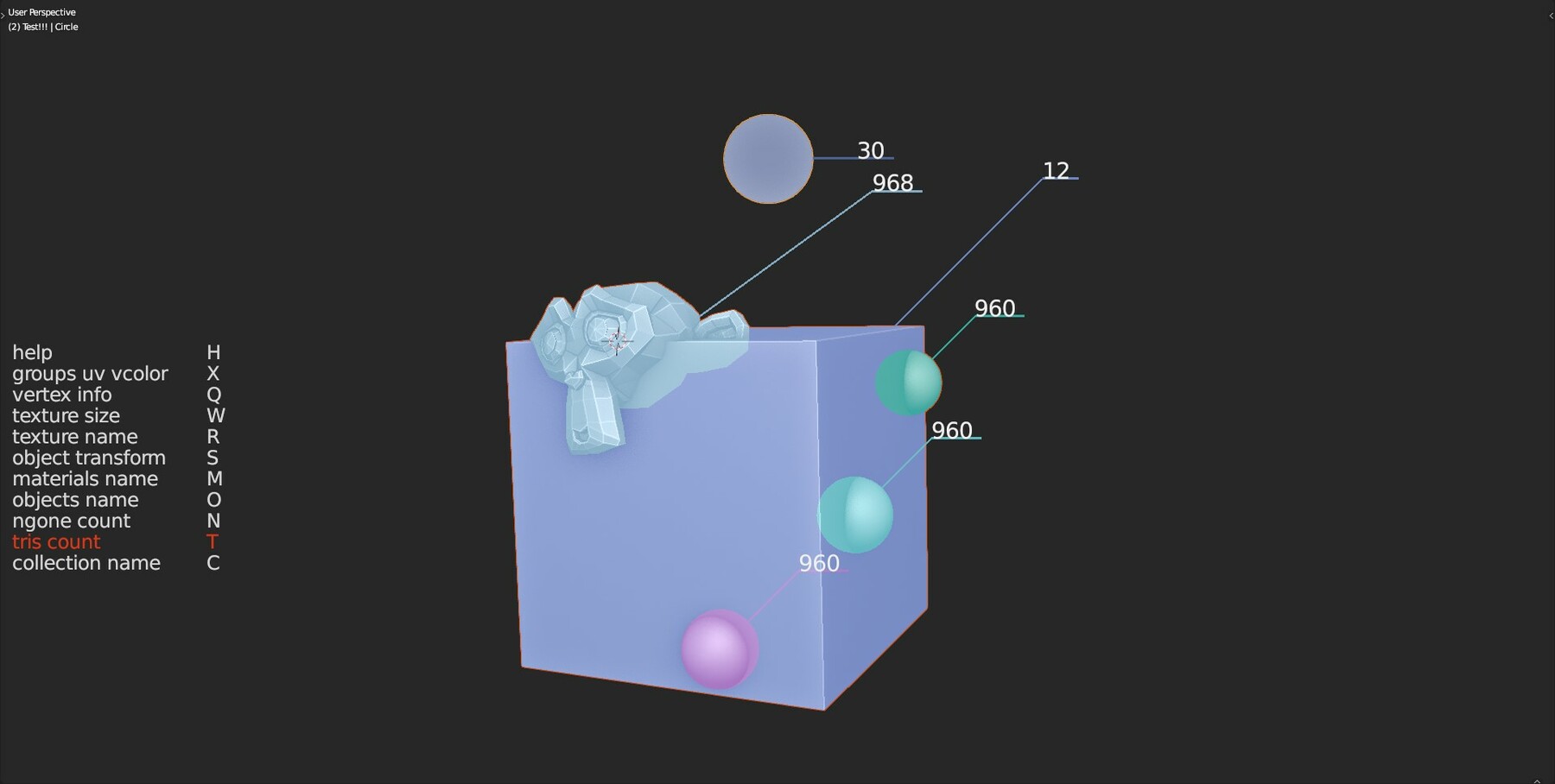 ArtStation - [Addon] Add Info (Blender 2.9+) | Resources