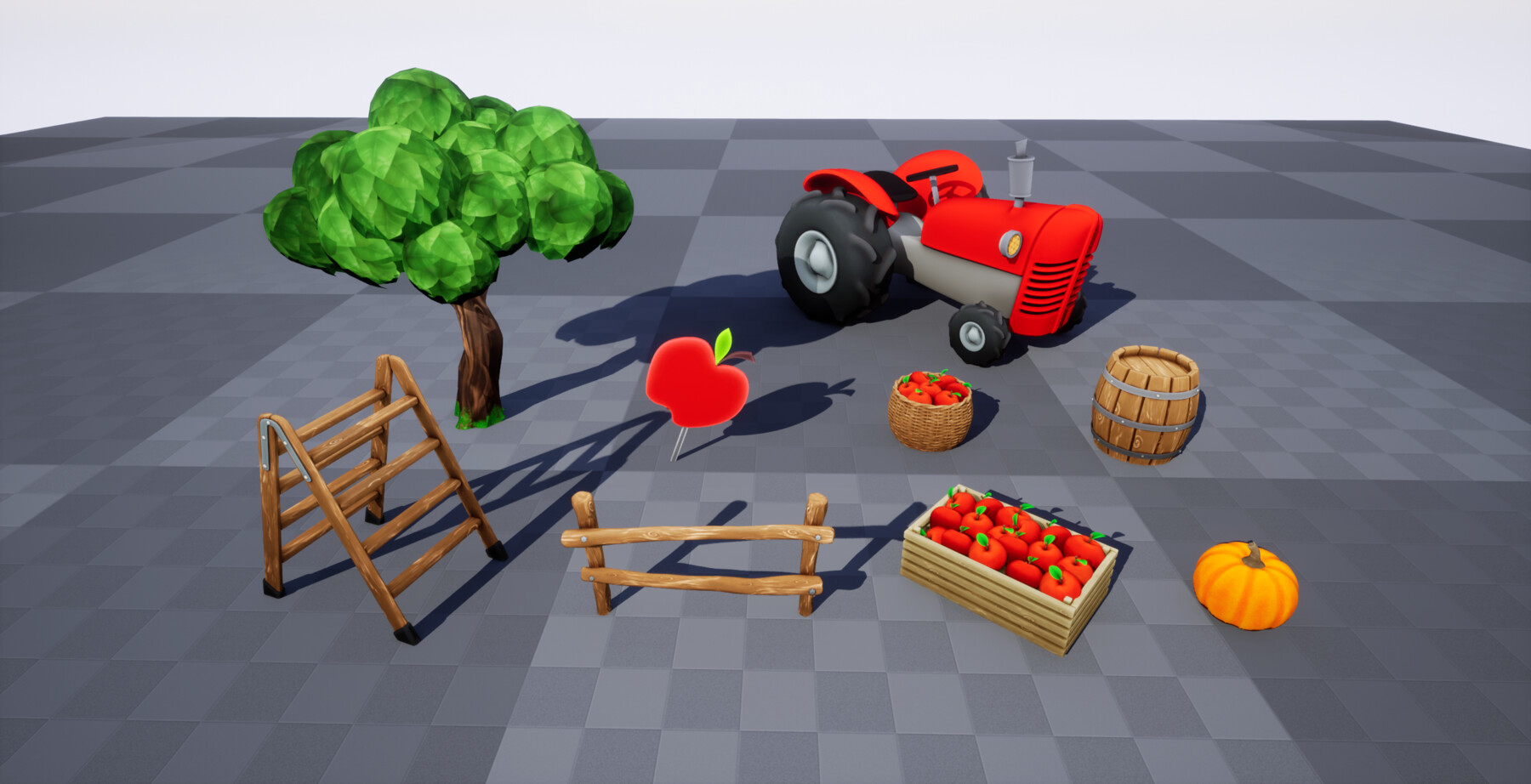 ArtStation - Stylized Farm Assets Pack Unreal Engine 4 | Game Assets