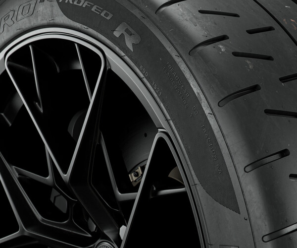 ArtStation - Pirelli P ZERO™ Trofeo R (Real World Details) Revamped ...