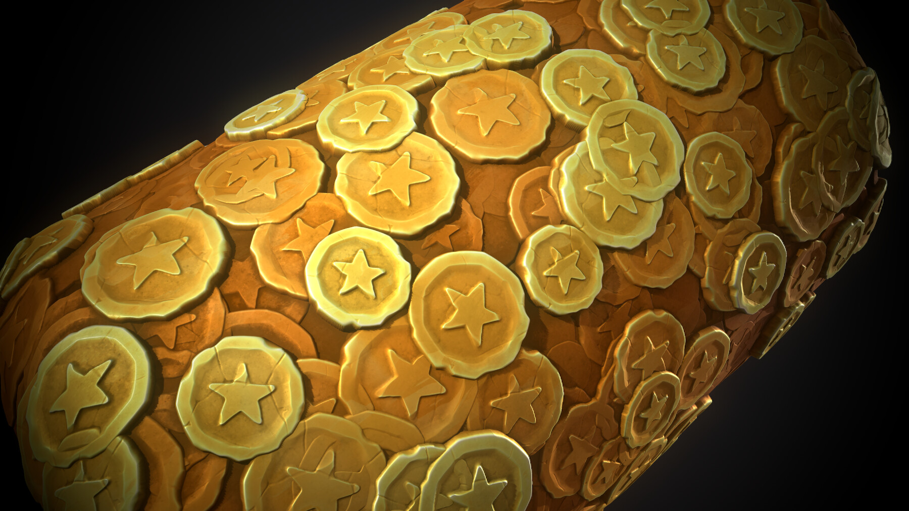 ArtStation - Stylized Coin Material | Game Assets