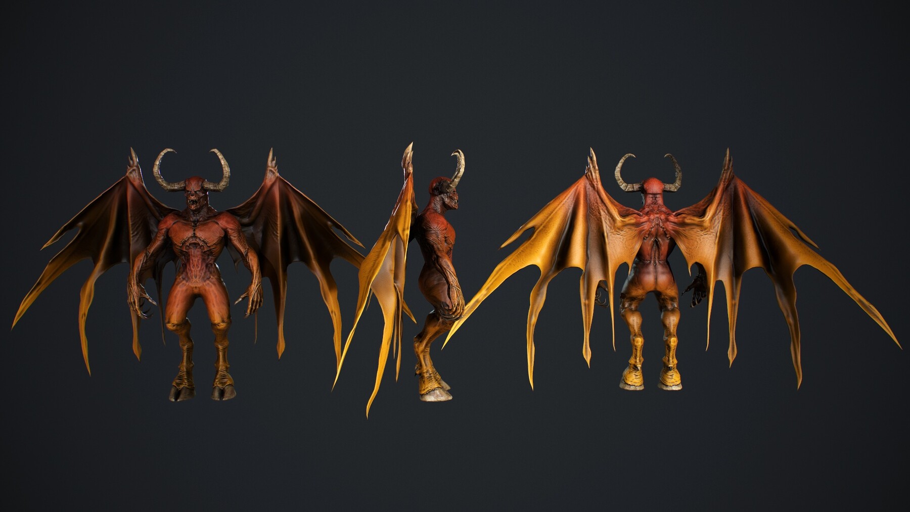 ArtStation - Demon | Game Assets