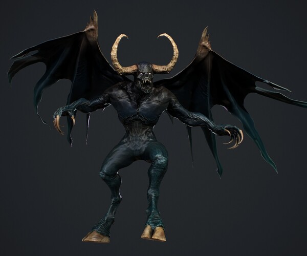 ArtStation - Demon | Game Assets