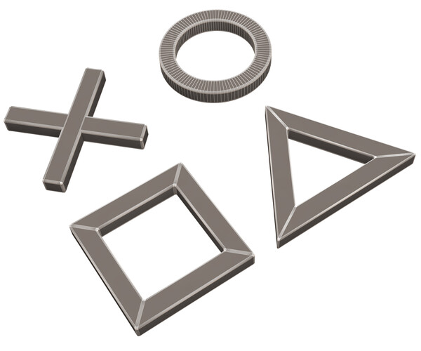 ArtStation - Playstation Button Symbols | Resources