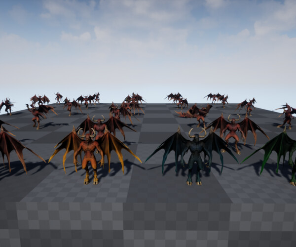 ArtStation - Demon | Game Assets