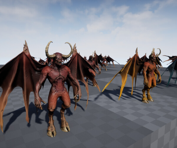 ArtStation - Demon | Game Assets