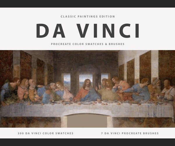 ArtStation - Leonardo da Vinci Procreate Brushes | Brushes