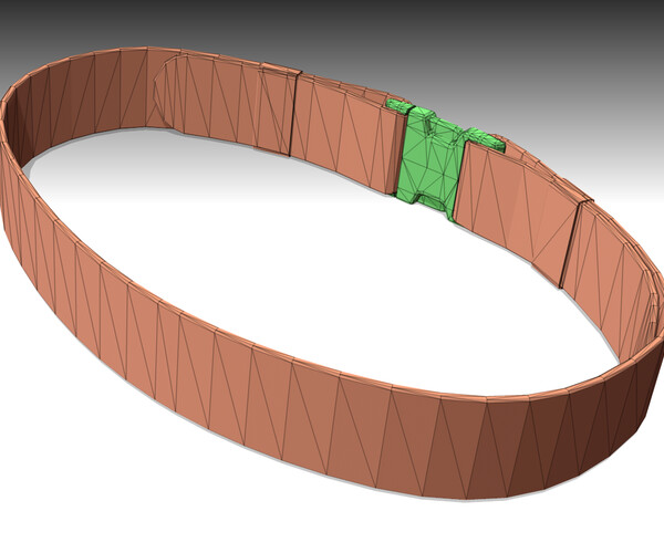 ArtStation - TACTICAL BELT low-poly | Game Assets