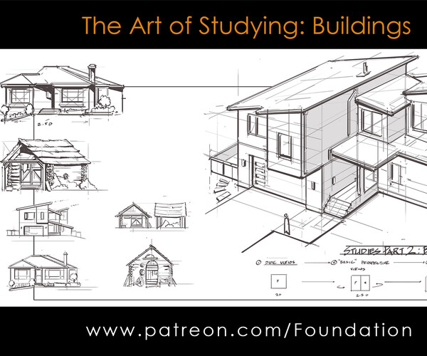 ArtStation - Foundation Art Group - The Art of Studying: Buildings with ...