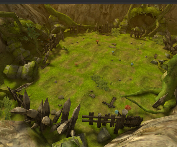 ArtStation - Casual Tiny Environment - Jungle Set | Game Assets