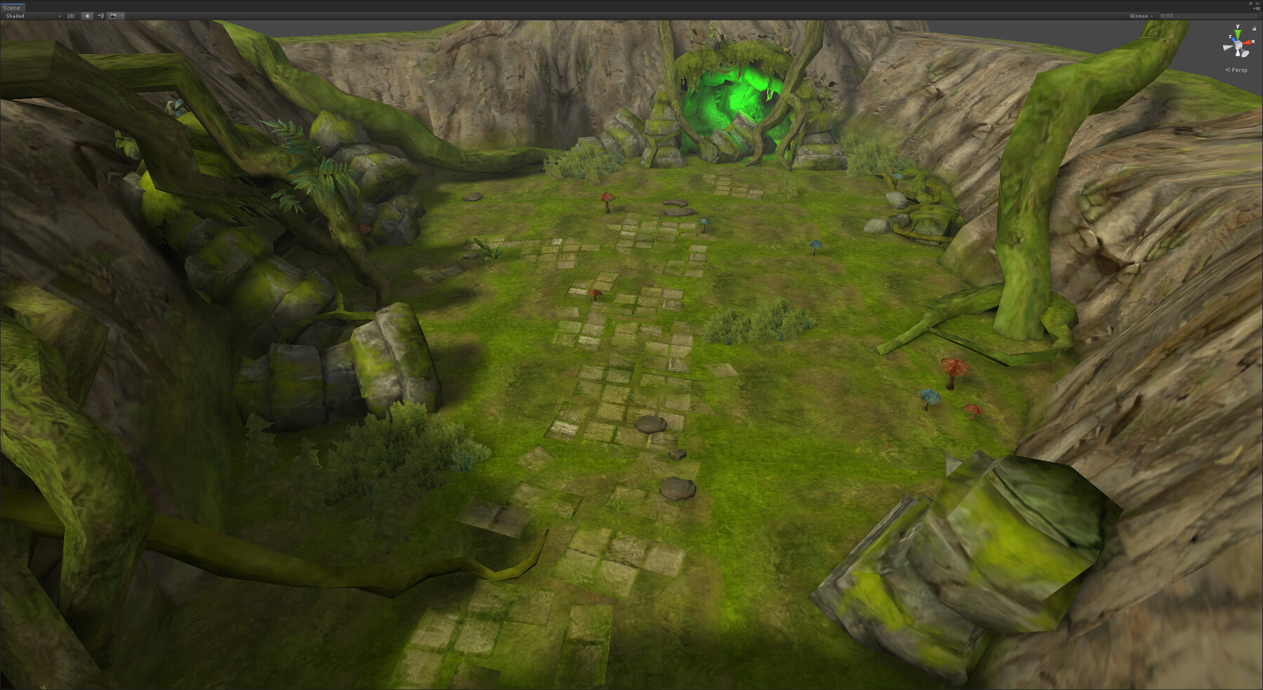 ArtStation - Casual Tiny Environment - Jungle Set | Game Assets