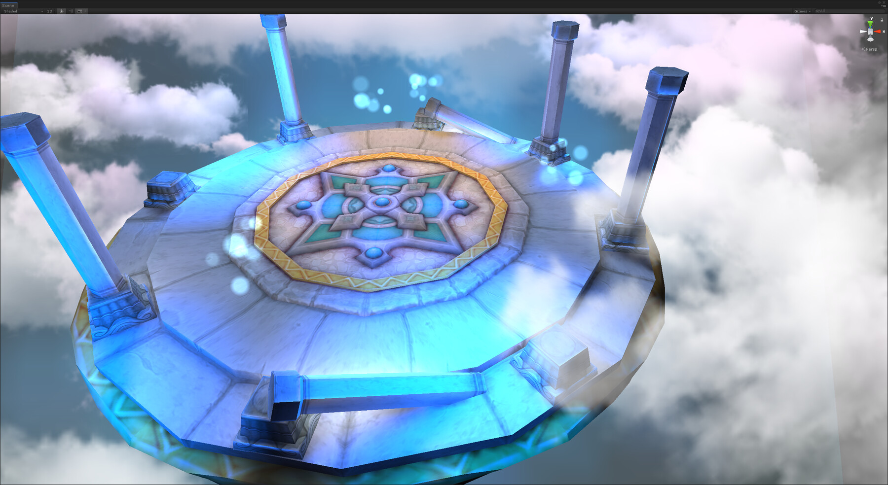 ArtStation - Casual Tiny Environment - Sky Temple | Game Assets