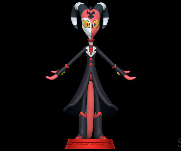 ArtStation - Blitzo- Helluva Boss 3D print model | Resources