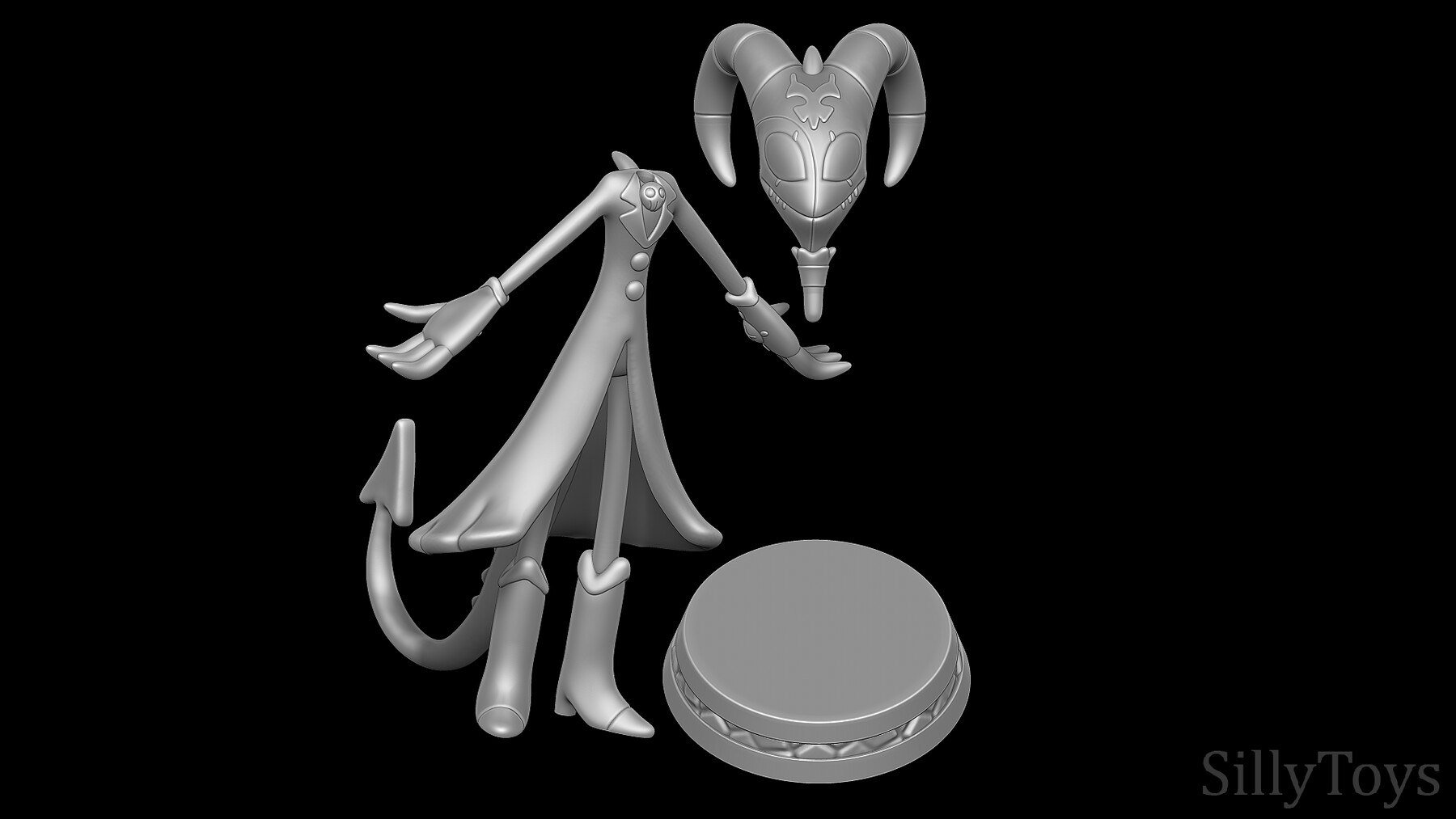 ArtStation - Blitzo- Helluva Boss 3D print model | Resources