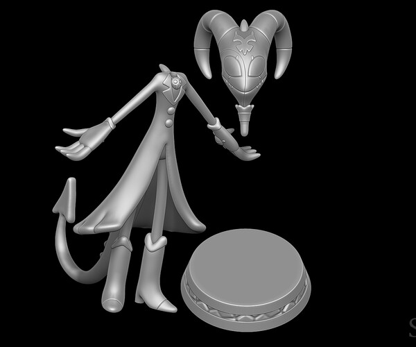 ArtStation - Blitzo- Helluva Boss 3D print model | Resources